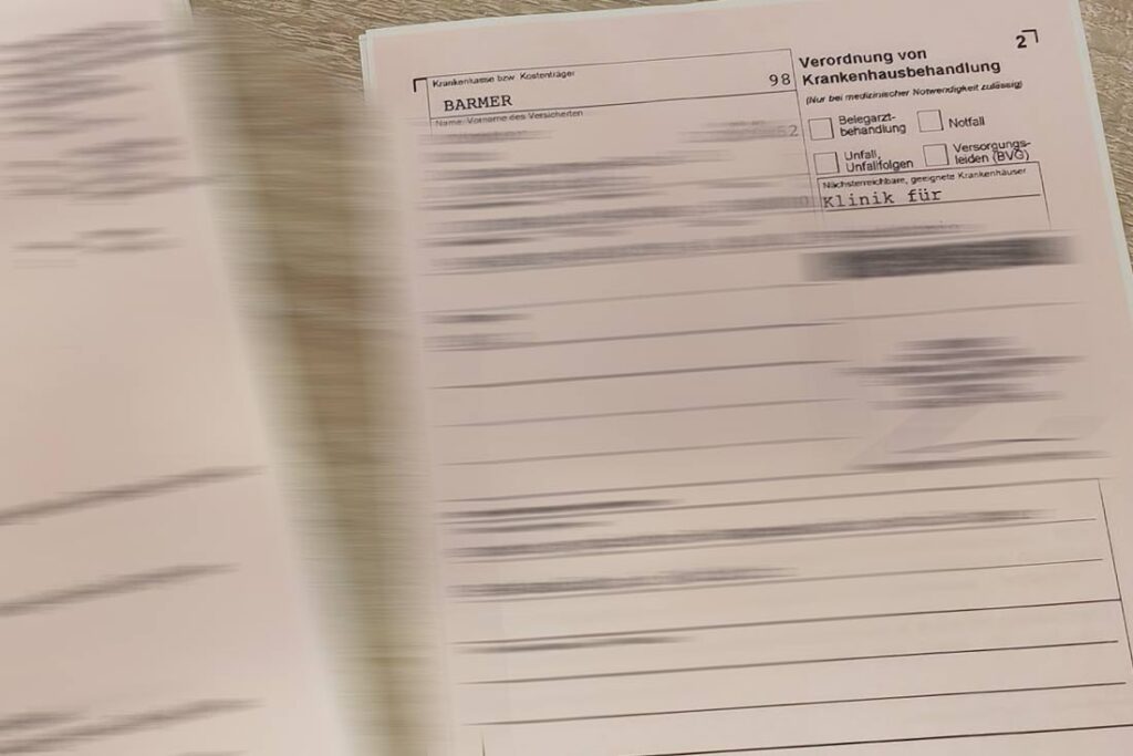 Wer stellt eine Krankenhauseinweisung aus? • Medizinspektrum